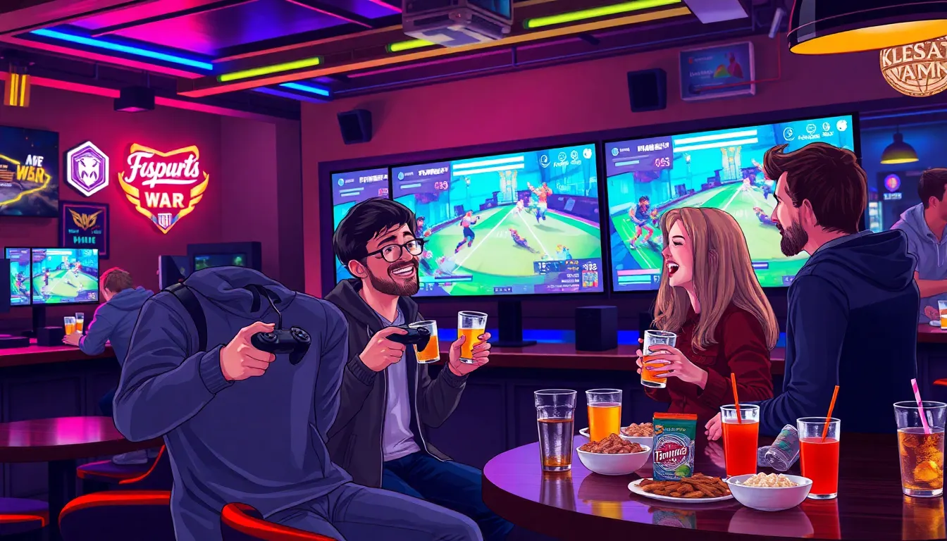 Esports Bar: Discover the Ultimate Gaming Venue for Fun, Food, and ...
